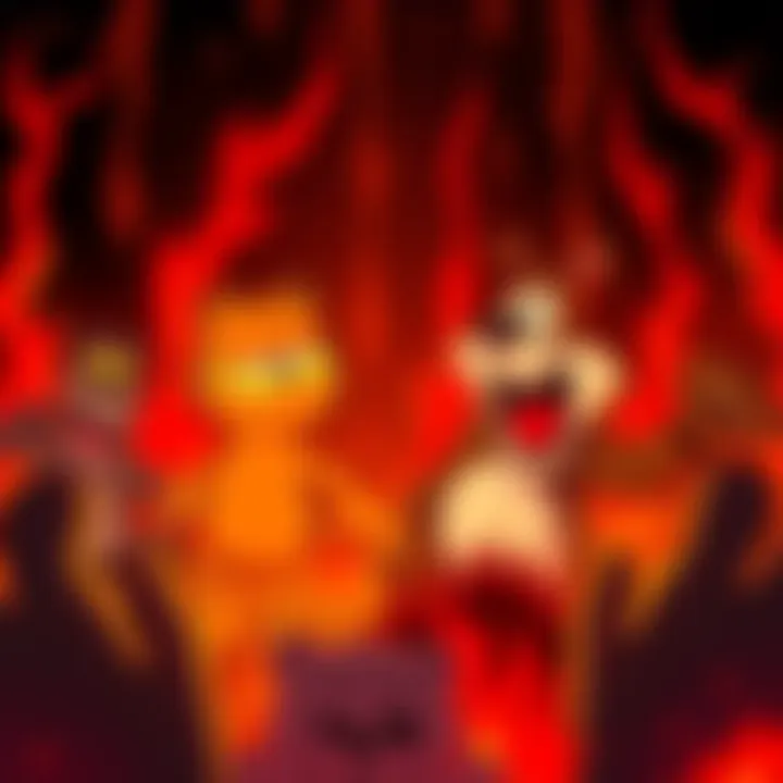 Hell's Cartoon Torturers: Garfield, Yogi Bear, & More : MysteryLores