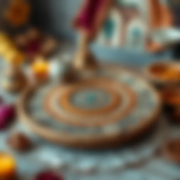 Creative Clay Platter Completed for My Altars : MysteryLores