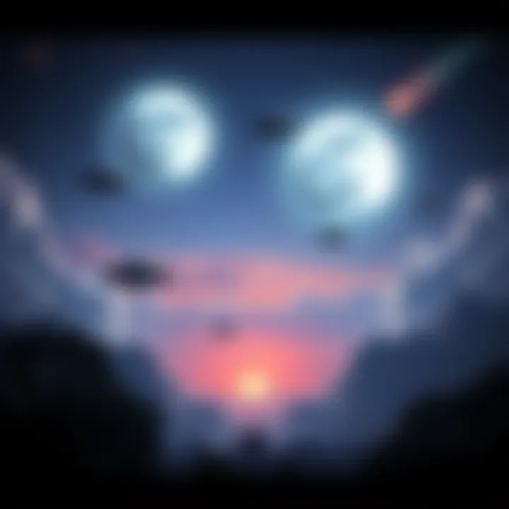 Unpacking a Chaotic Dream with UFOs and Two Moons : MysteryLores