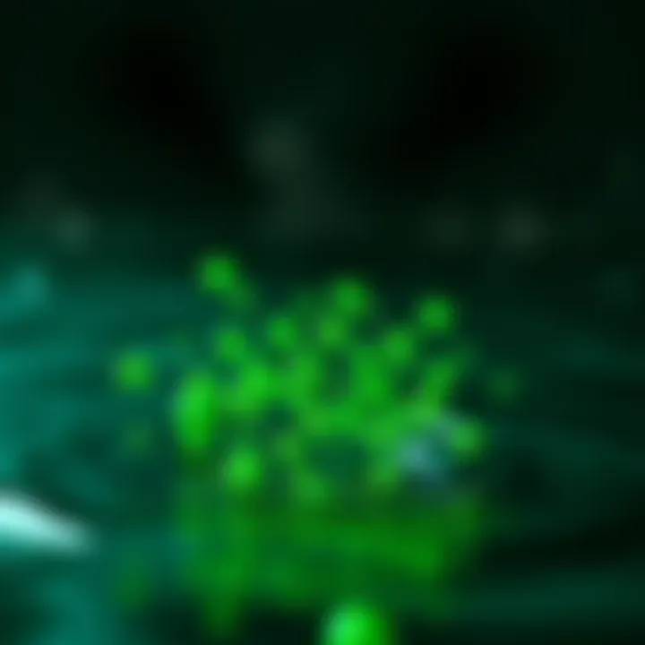 Floating Green Particles: What Are They? : MysteryLores