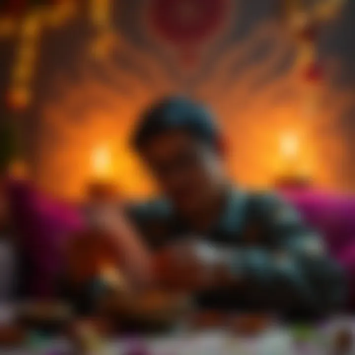 Free Diwali Card Reading Available from Tea Leaf Oracle : MysteryLores