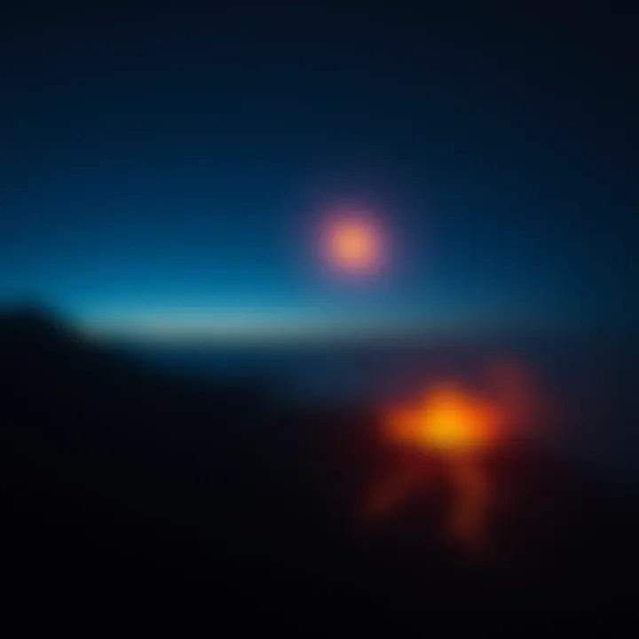 Glowing Object Spotted Flying Over Fuego Volcano : MysteryLores