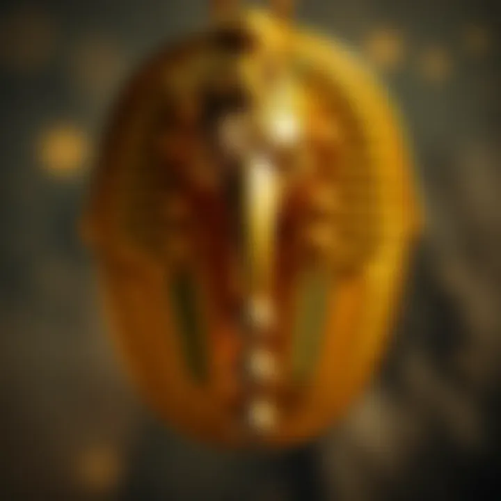 Ancient Egyptian Gold Pendant Featuring Thoth Revealed : MysteryLores