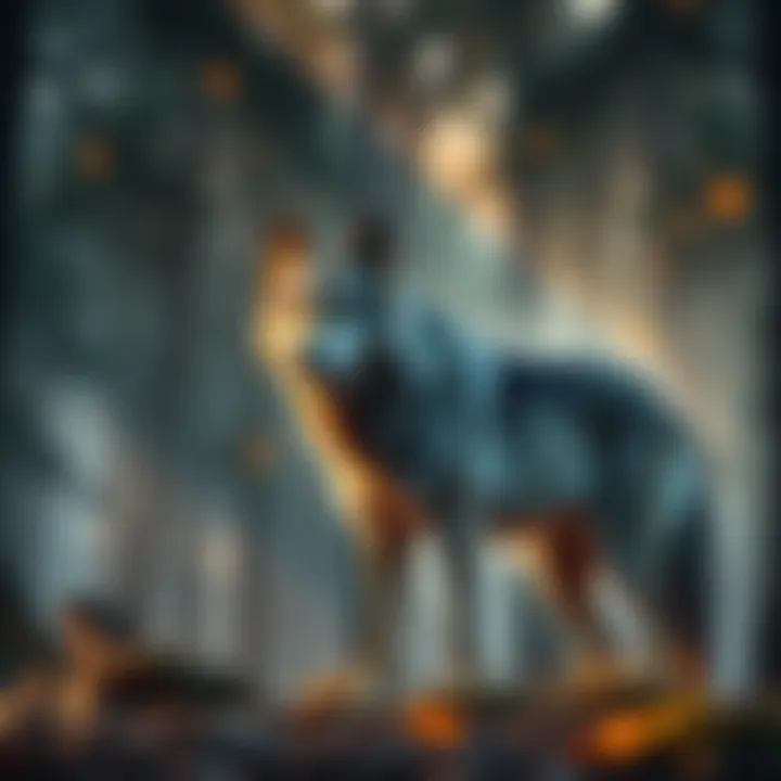 Recurring Gray Wolf Presence in Dreams Explained : MysteryLores