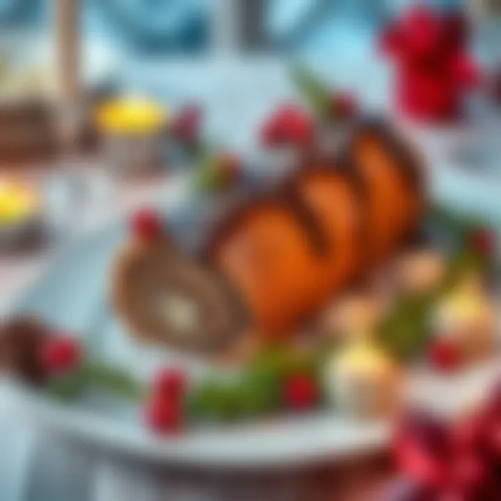 Delicious Handmade Yule Log Celebrates Southern Hemisphere : MysteryLores