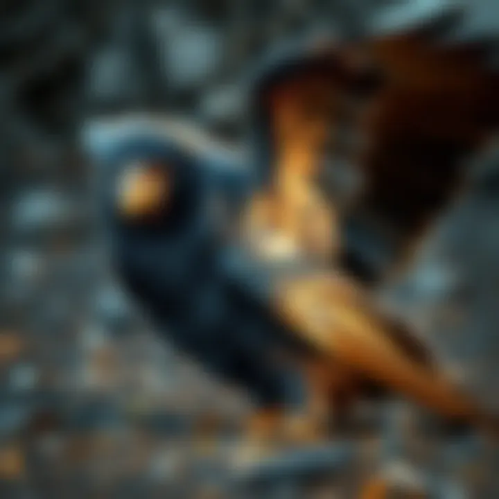 Exploring the Spiritual Meaning Behind an Injured Crow : MysteryLores