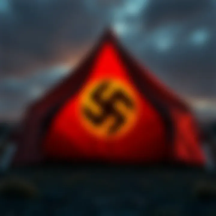 Controversy Erupts Over Potential Nazi Symbol on Kirk's Tent : MysteryLores
