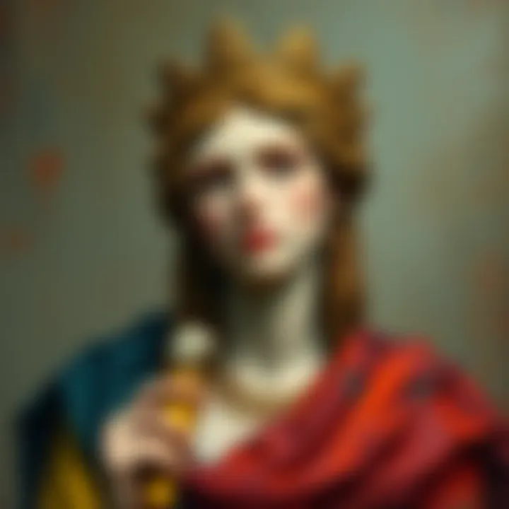 Rusty Art Skills Shine in Lady Hestia Portrait : MysteryLores
