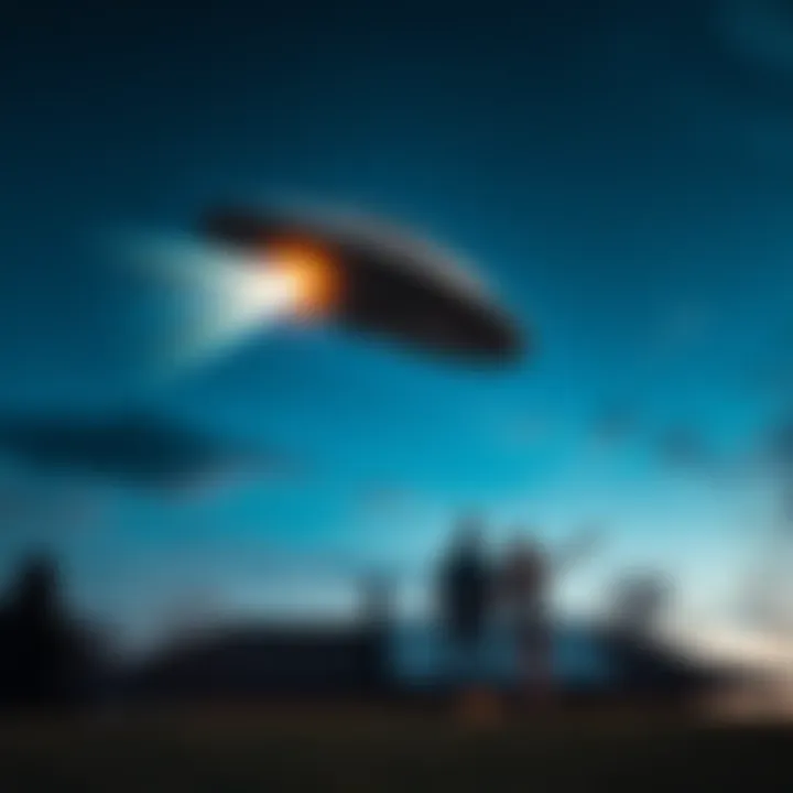 Unidentified Object Spotted in the Sky Near Home : MysteryLores