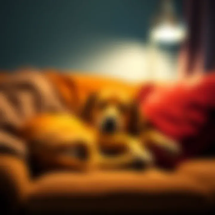 Heartwarming Photo Reveals Late Dog on Couch from 2012 : MysteryLores