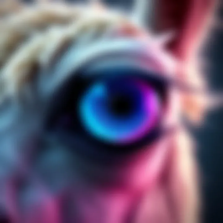 Exploring the Fascinating Eyeball of a Llama : MysteryLores