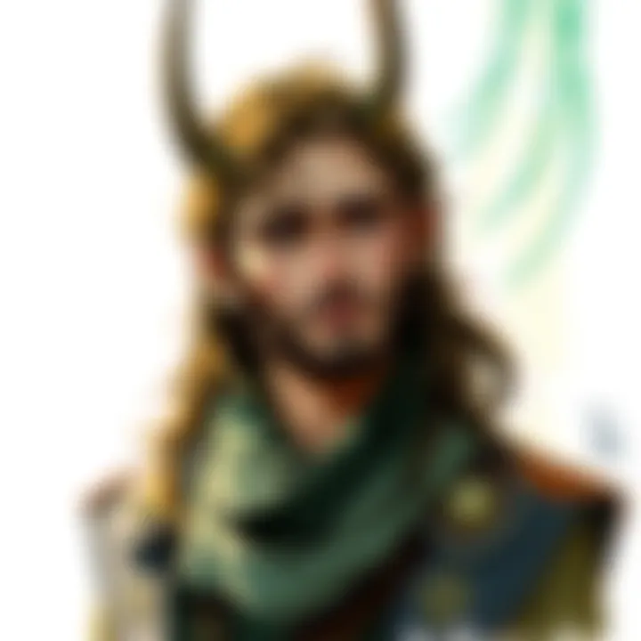 Loki WIP Sketch Inspired by Da Vinci and Moomin : MysteryLores