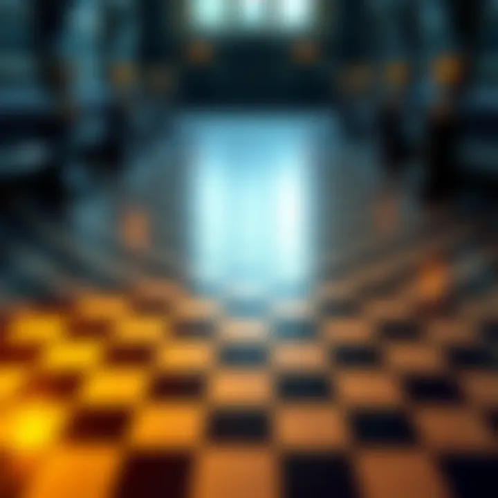 Exploring the Significance of the Masonic Checkered Floor : MysteryLores