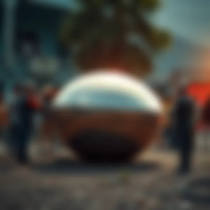 Metallic Sphere UFO Found in Buga, Colombia Sparks Debate : MysteryLores