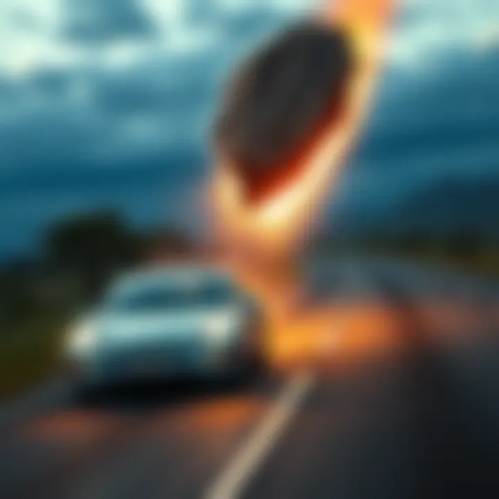 Meteorite Strikes Moving Tesla: First Case Recorded : MysteryLores