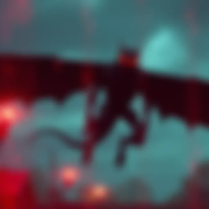 Mothman Sighting Captured: Red Lights and Camera Issues : MysteryLores
