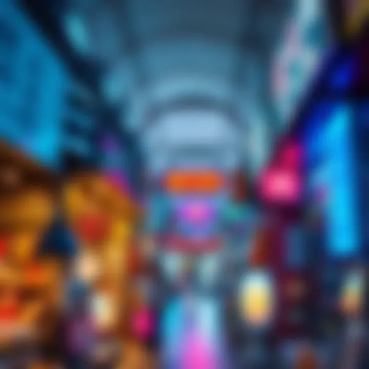 Exploring the Underground Market Connected to the Mall : MysteryLores