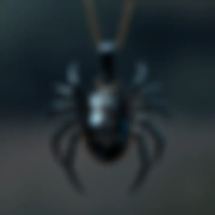 Artistry in Obsidian: My First Spider Pendant of 2026 : MysteryLores