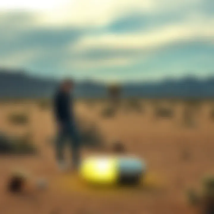 Witness Claims to Find UAP in Nevada Desert: The Desert Pill : MysteryLores