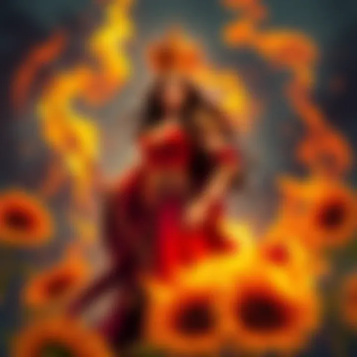 Queen of Wands: A Red Flag in Dating Patterns : MysteryLores