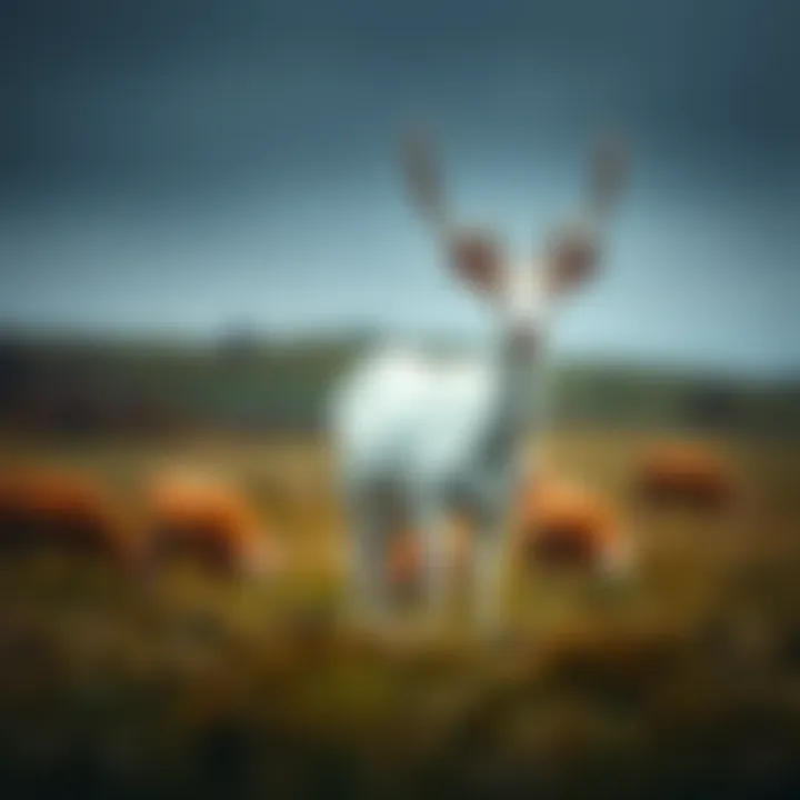 Rare White Deer Spotted in Dumfries and Galloway, Scotland : MysteryLores