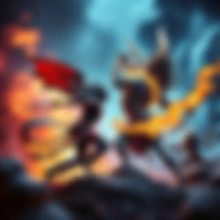 Ravana's Defiant Battle Against Yama: The Epic Clash : MysteryLores