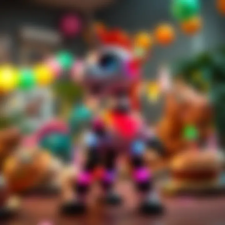 Robot Centaur Mascot and Dinosaur Movie Dream Encounter : MysteryLores