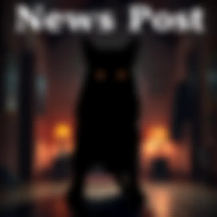 Terrifying Encounter: Black Shadowy Dog Haunts Man : MysteryLores