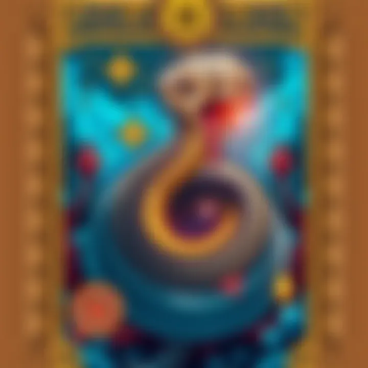 Understanding the Snake Card in Lenormand Readings : MysteryLores