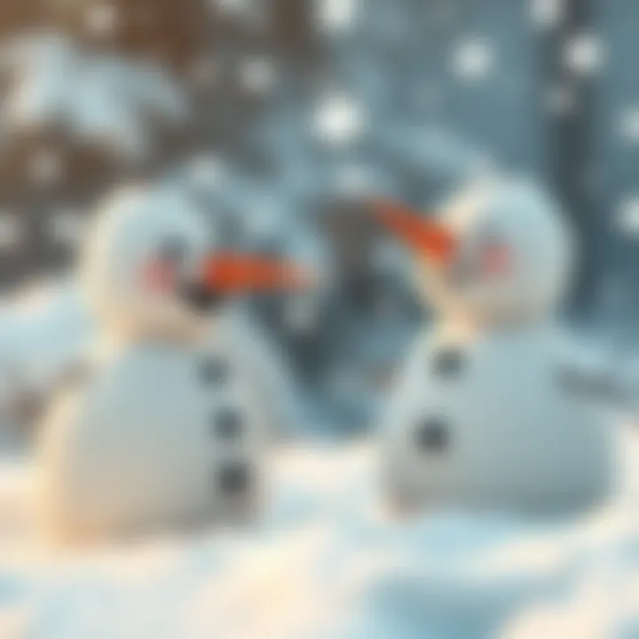 Snowmen Share a Laugh: Can You Smell Carrots? : MysteryLores