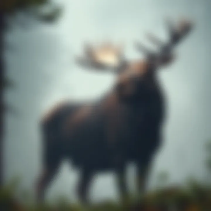 The Specter Moose of Maine: A Legendary Cryptid Encounter : MysteryLores