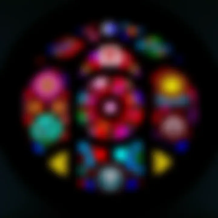 Understanding the Wheel in Stained Glass Symbols : MysteryLores
