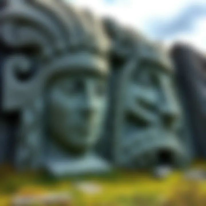Stunning Stone Carvings of Frigg and Thor Revealed : MysteryLores