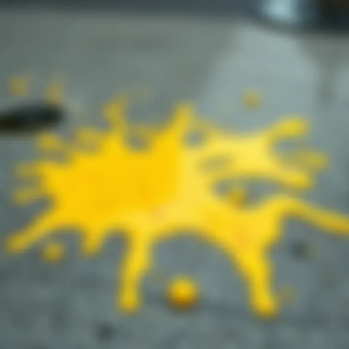 Strange Yellow Splatter: Is It Bird Poop or Something Else? : MysteryLores