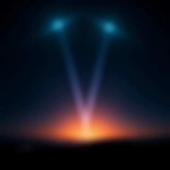 Three Unidentified Lights in East Bay Sky Tonight : MysteryLores