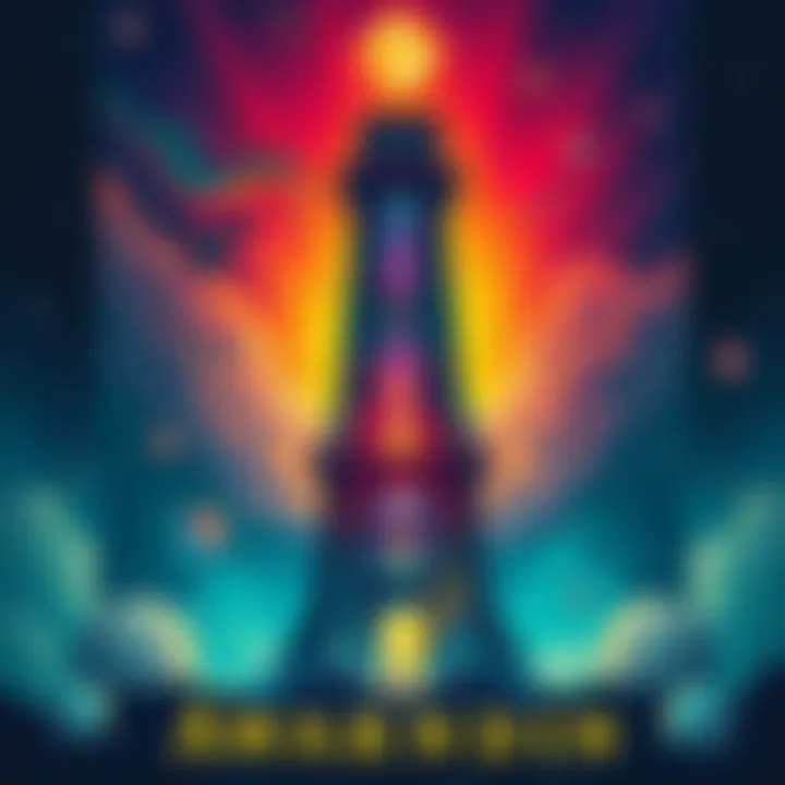 Exploring The Tower Tarot Card: A Vibrant Take! : MysteryLores