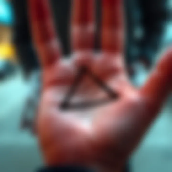 Understanding the Significance of Hand Triangles : MysteryLores