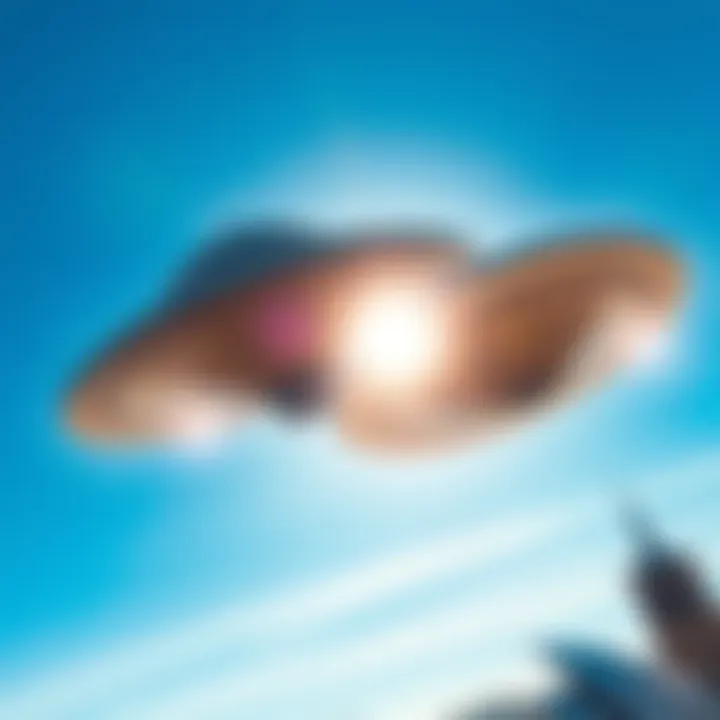 New UFO Sighting: Twin Morphing Objects in Sydney Sky : MysteryLores