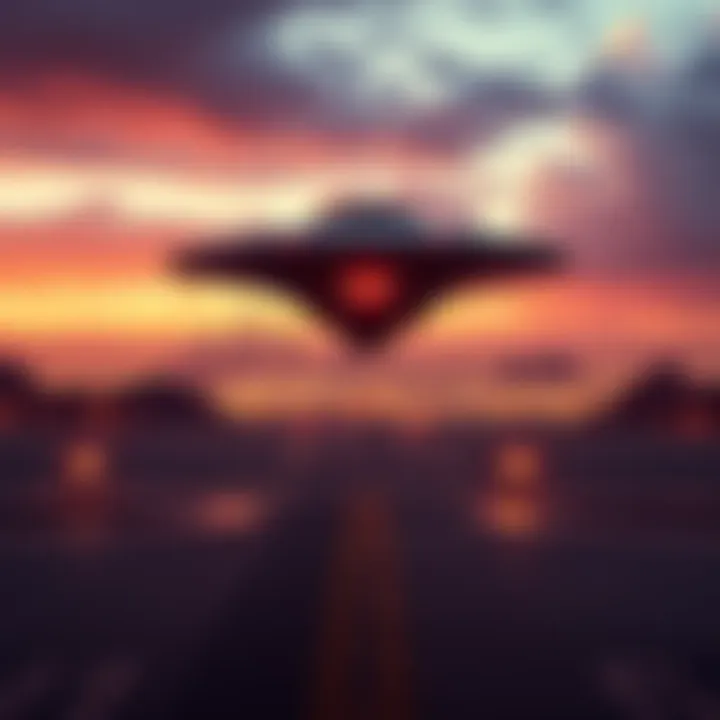 UFO-Shaped 'Dorito' Aircraft Spotted Near Area 51 : MysteryLores
