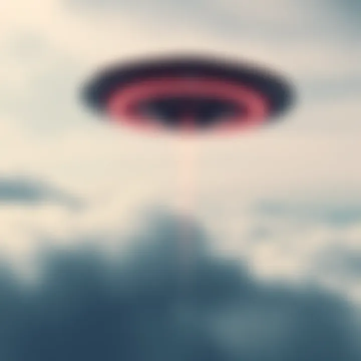 UFO Footage Shows Disc Shaped Object's Dramatic Move : MysteryLores