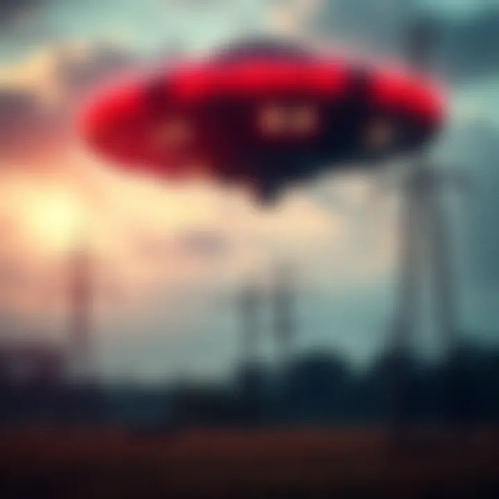 Unbelievable UFO Sighting: Ice Cream Cone Shaped Craft : MysteryLores
