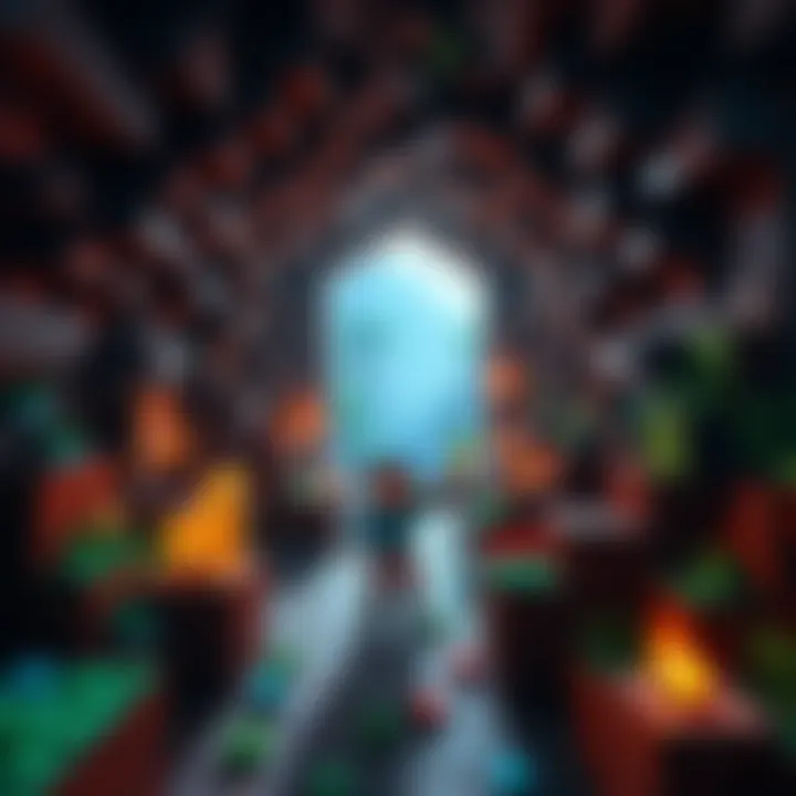 A Dream Adventure in an Underground Minecraft World : MysteryLores