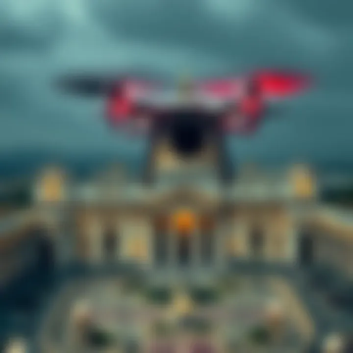 Unusual Drone Movement in Vatican Papal Conclave Stream : MysteryLores