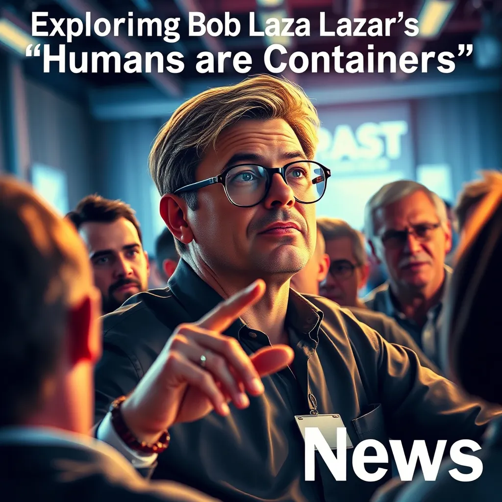 Exploring Bob Lazar's 'Humans are Containers' Perspective : MysteryLores