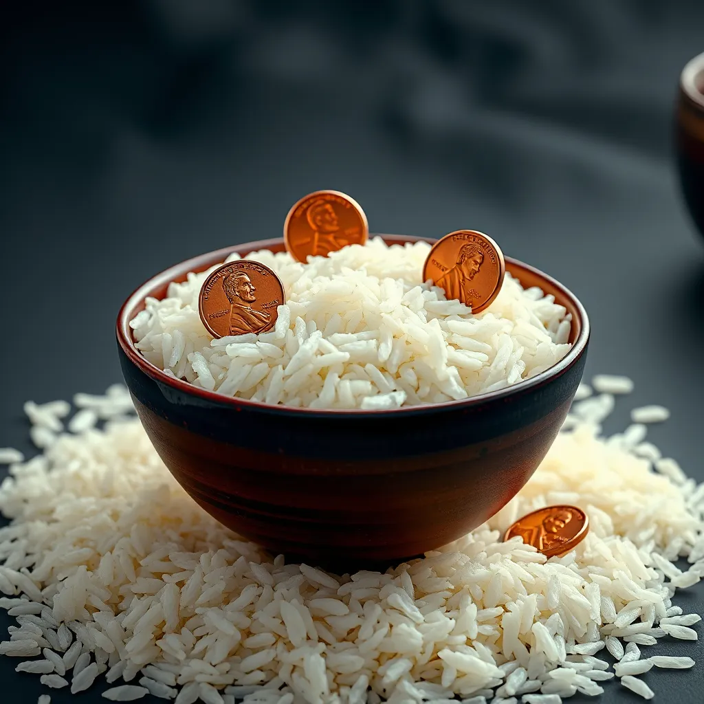 What Those 4 Pennies on Rice Could Mean for You : MysteryLores