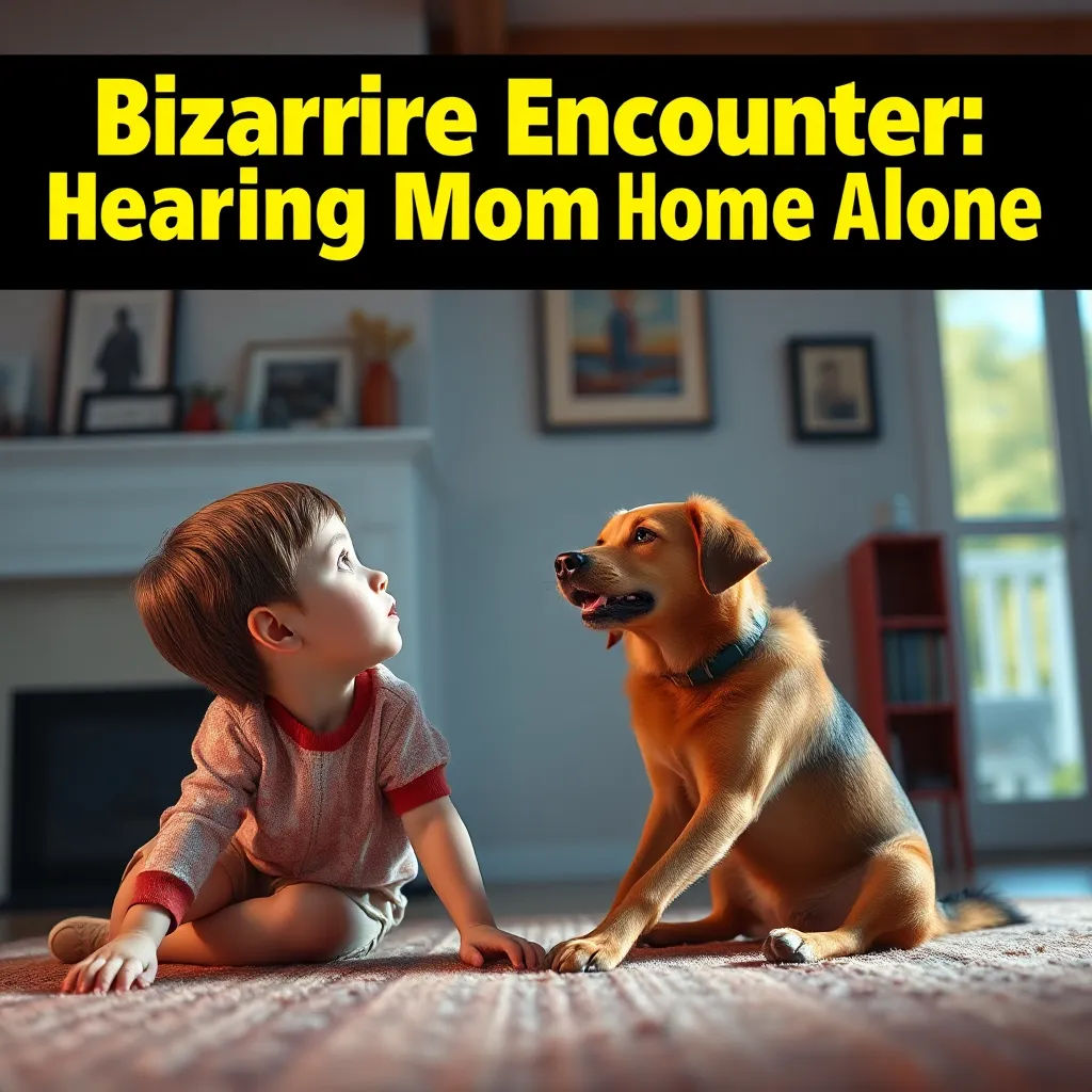 Bizarre Encounter: Hearing Mom's Voice Home Alone : MysteryLores
