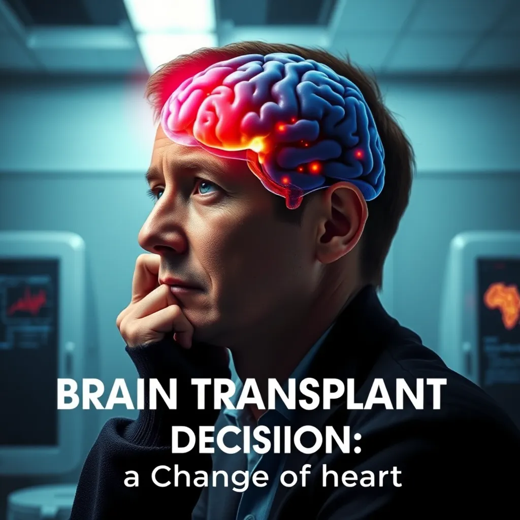 Brain Transplant Decision: A Change of Heart : MysteryLores