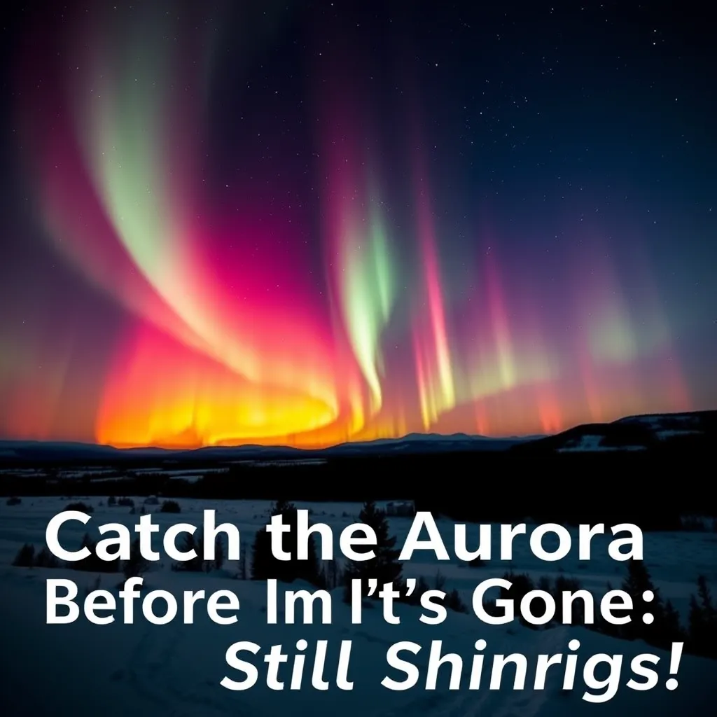 Catch the Aurora Before It's Gone: It's Still Shining! : MysteryLores