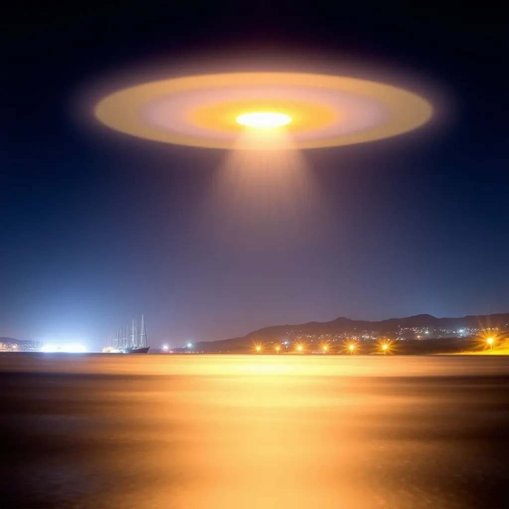 Unidentified Light Over Western Port Bay Captured in Video : MysteryLores