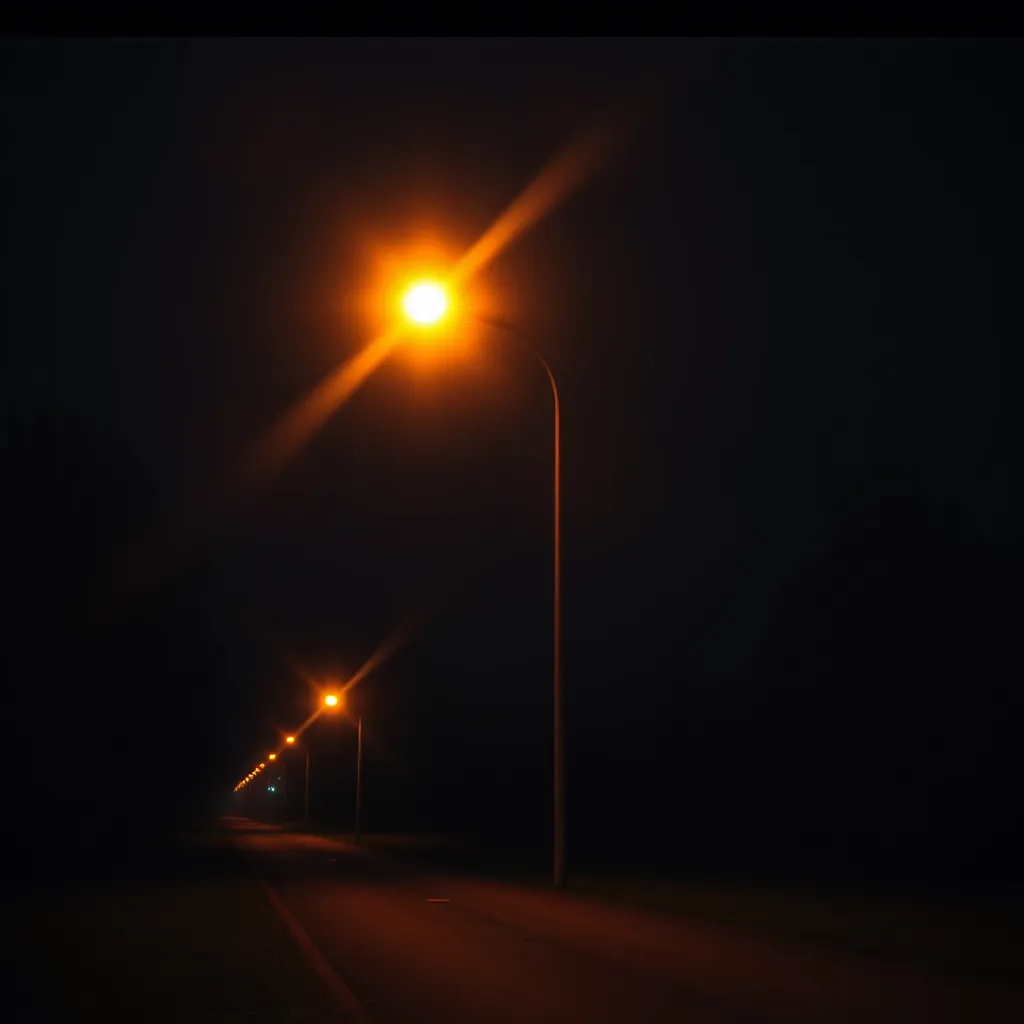 Encountering a Mysterious Orange Light at Night : MysteryLores